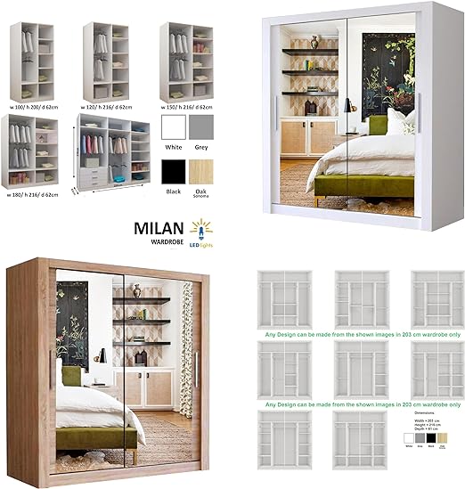Milan wardrobe 203 store